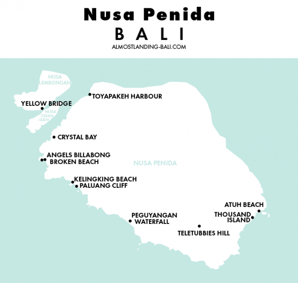 Nusa Penida Day Trip & Nusa Penida Travel Guide | Almost Landing - Bali